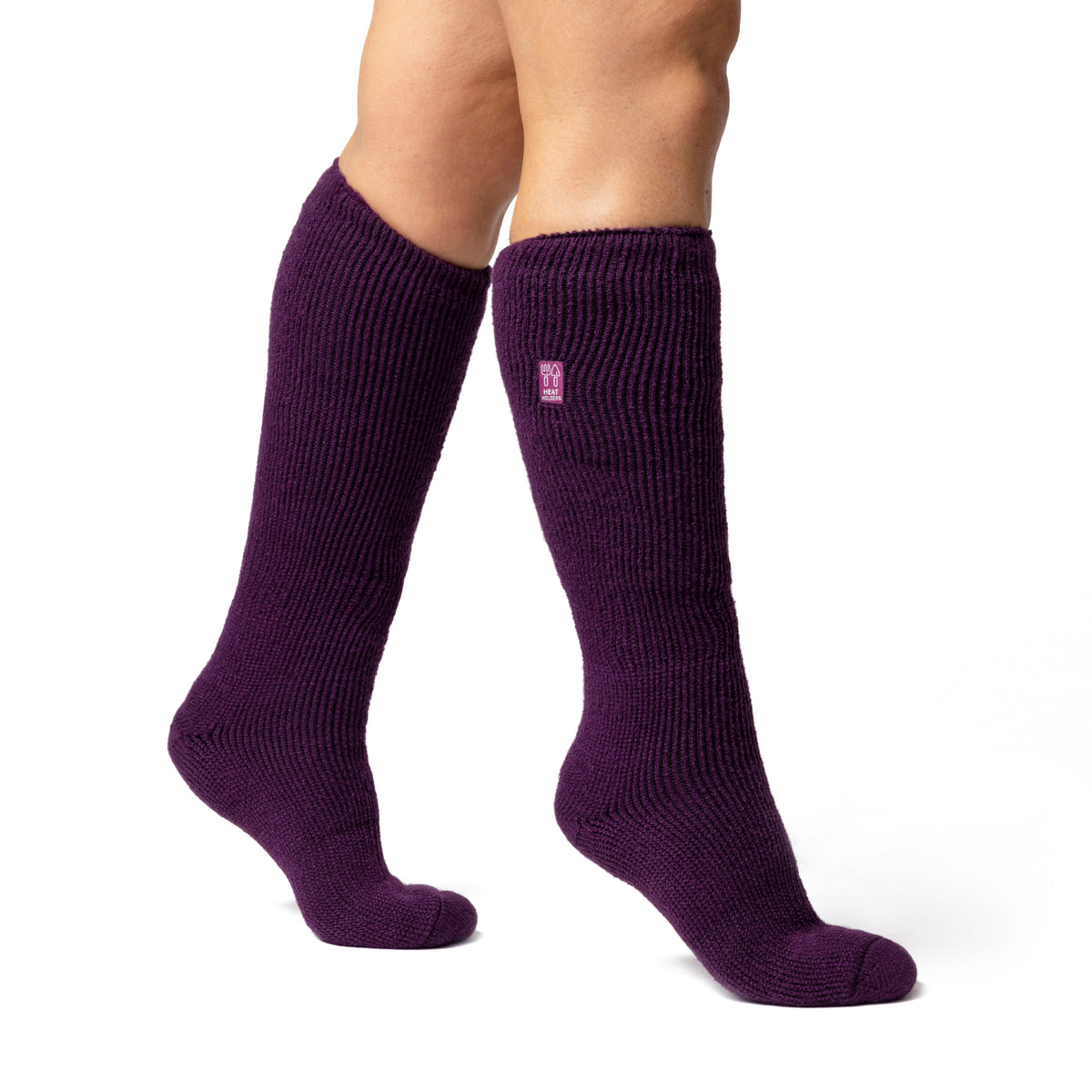 Ladies Original Outdoors Long Gardening Socks Plum