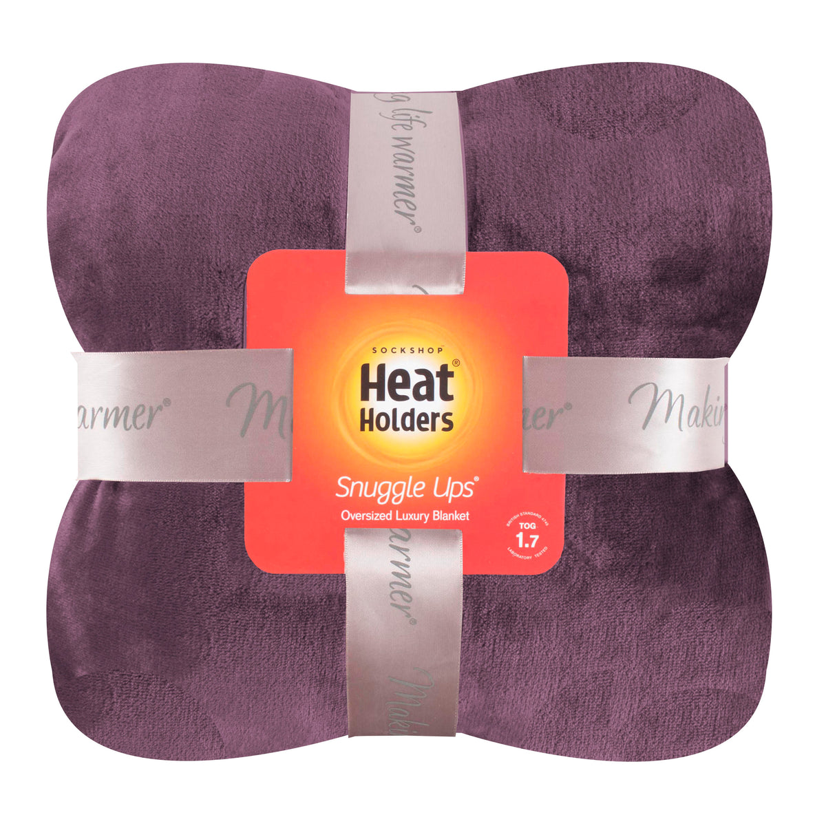 Fleece Thermal Blanket/Throw 180cm x 200cm - Mauve – Heat Holders