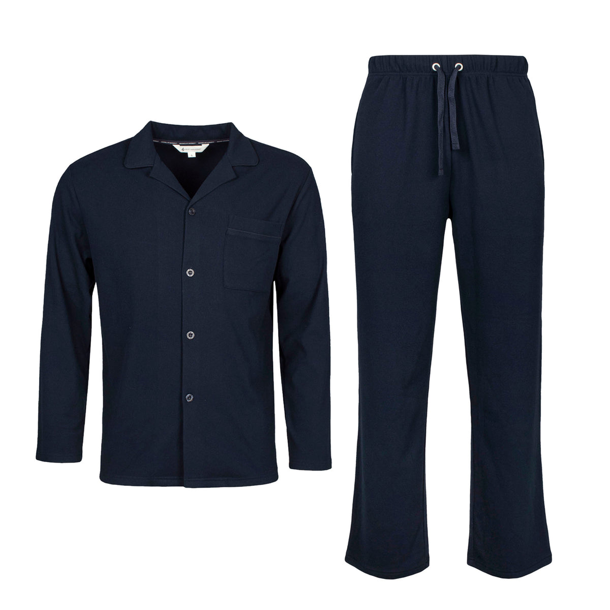 Mens Soul Warming Pyjama Set - Navy – Heat Holders